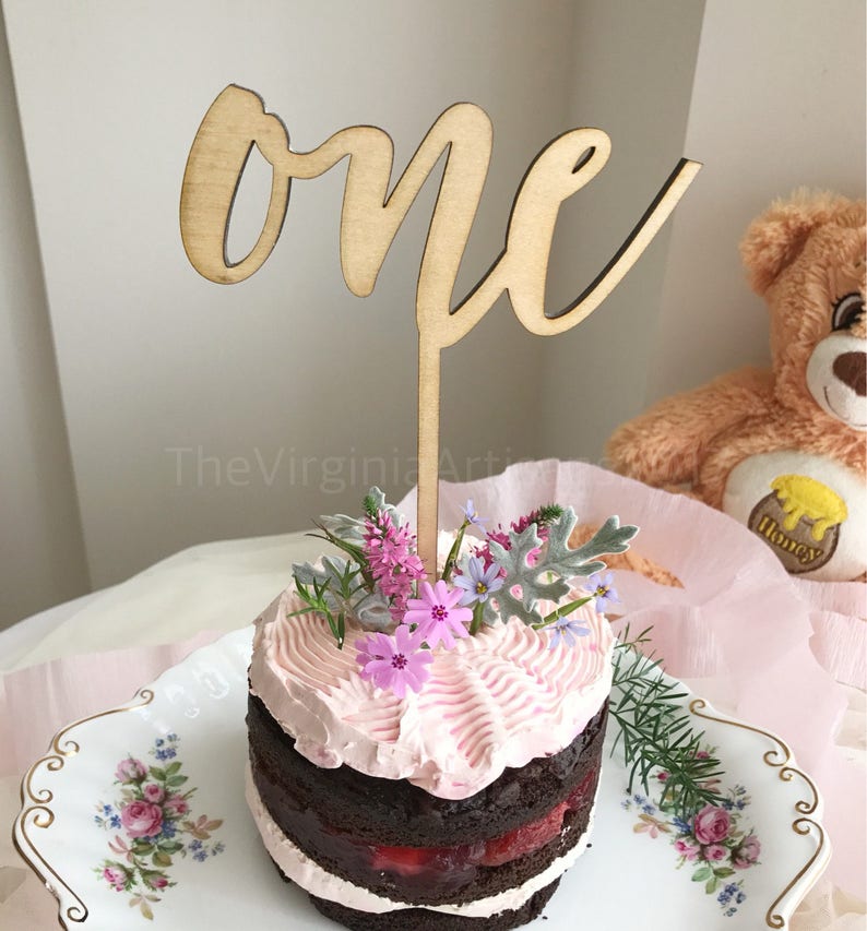 First Birthday Cake Topper Cake Smash Cake Topper Cake - Etsy