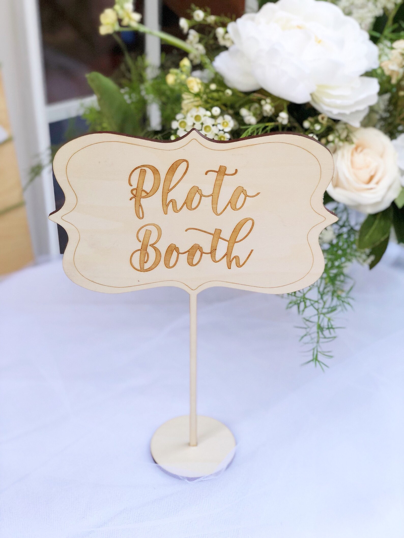 Photo Booth Sign Wooden Photo Booth Sign Photo Booth Table - Etsy