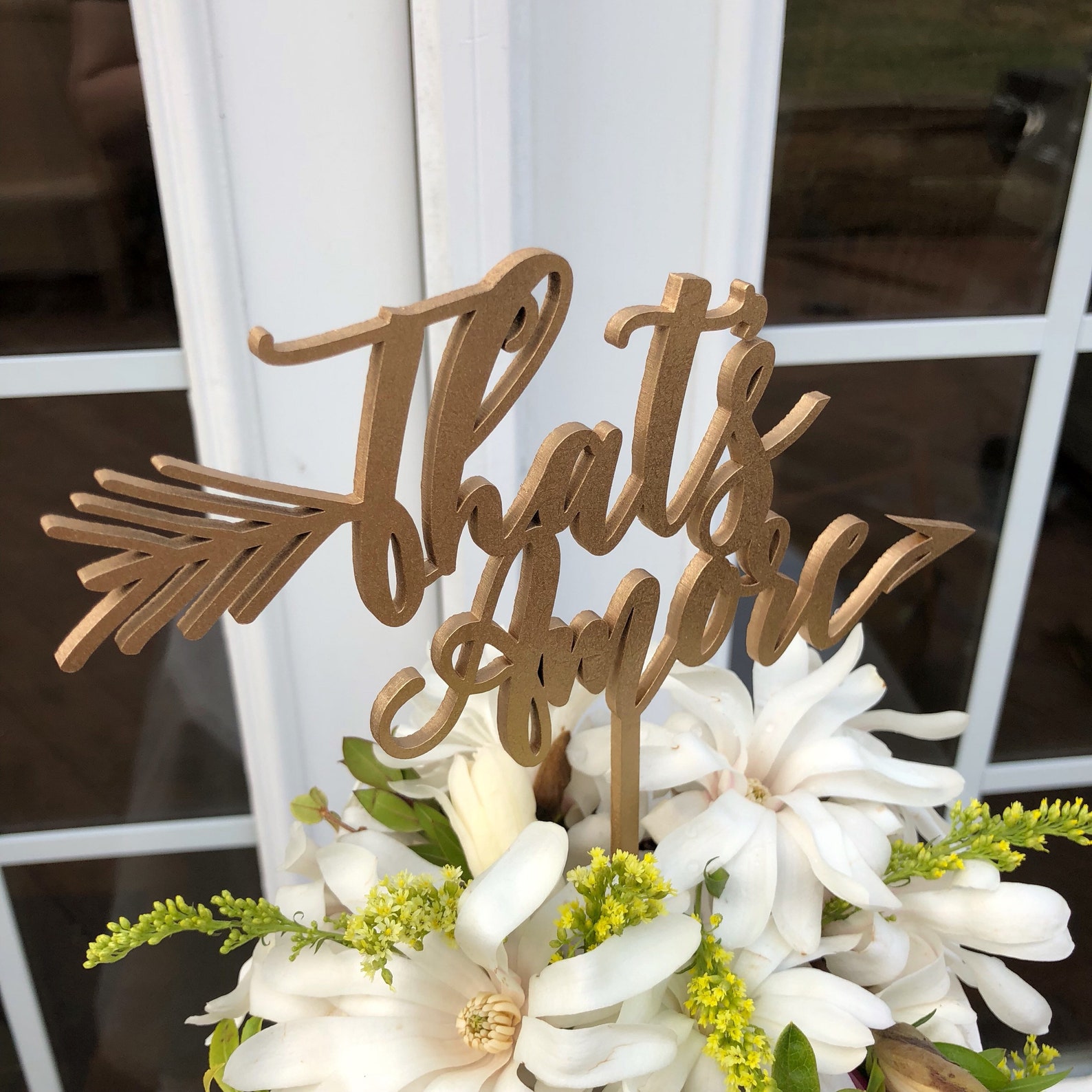 That's Amore Cake Topper Premium Version Italian - Etsy
