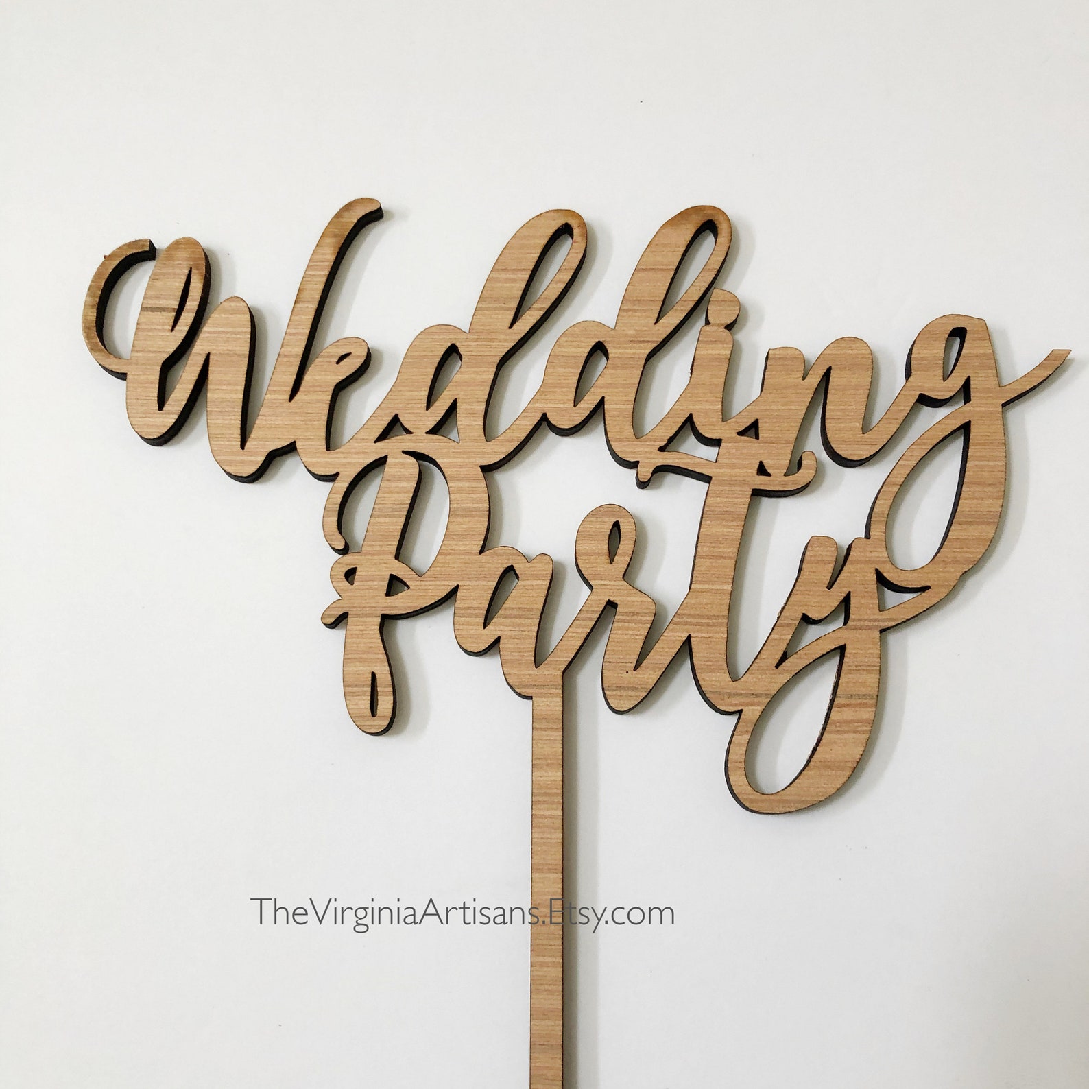Wedding Party Sign Laser Cut Wedding Party Sign Wedding - Etsy