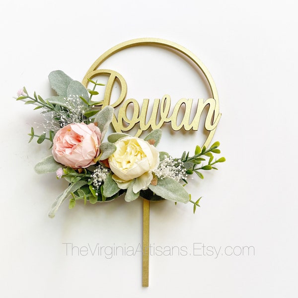 Ring Cake Topper - Etsy
