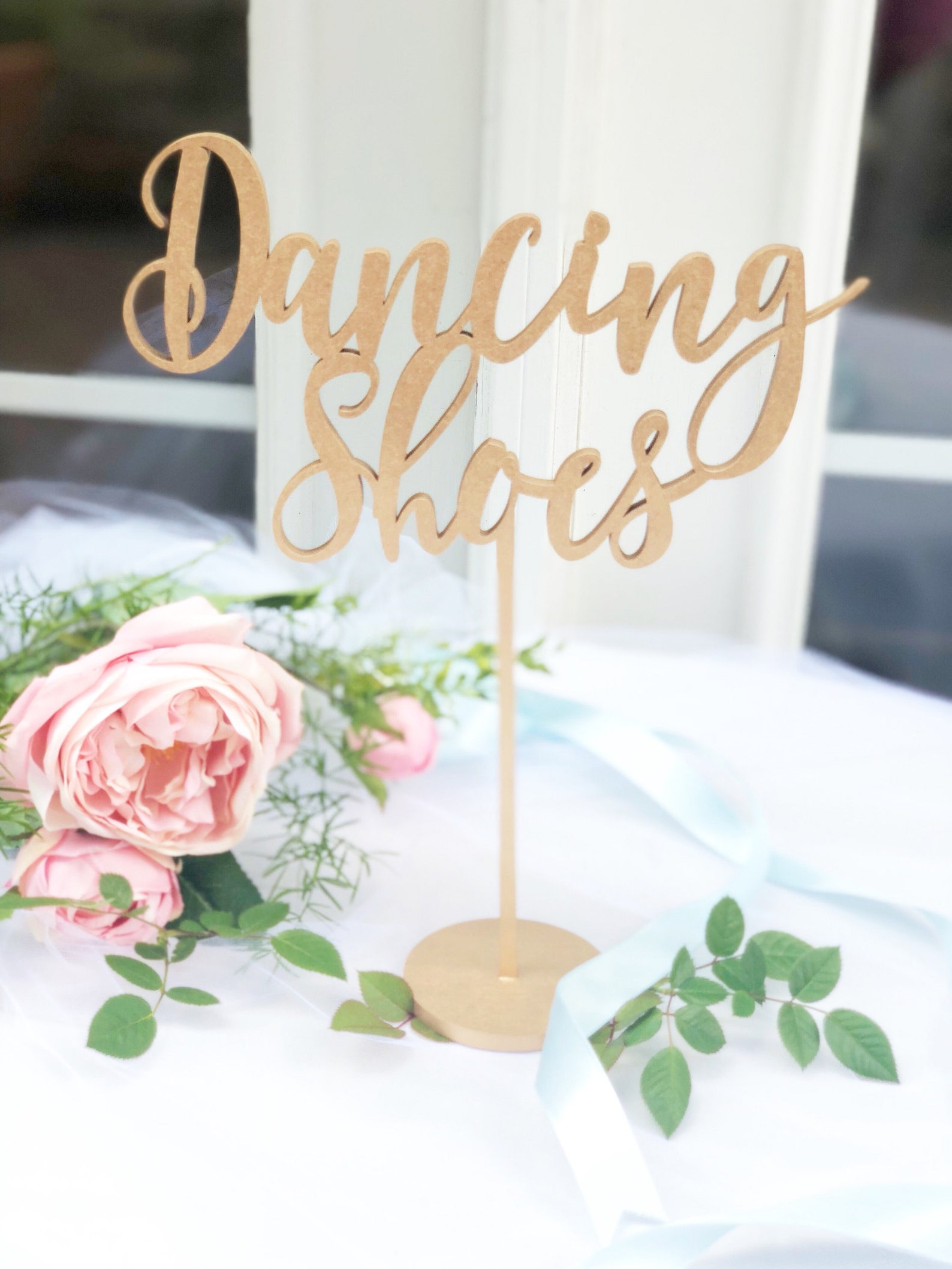 Dancing Shoes Table Sign Dancing Wedding Sign Dancing Sign | Etsy