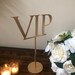 VIP Laser Cut Sign VIP Table Sign - Etsy