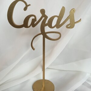 Cards Sign, Laser Cut Cards Sign, Cards Wedding Sign, Cards Sign ...