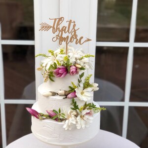 That's Amore Cake Topper - Premium Version - Italian Wedding Decor ...