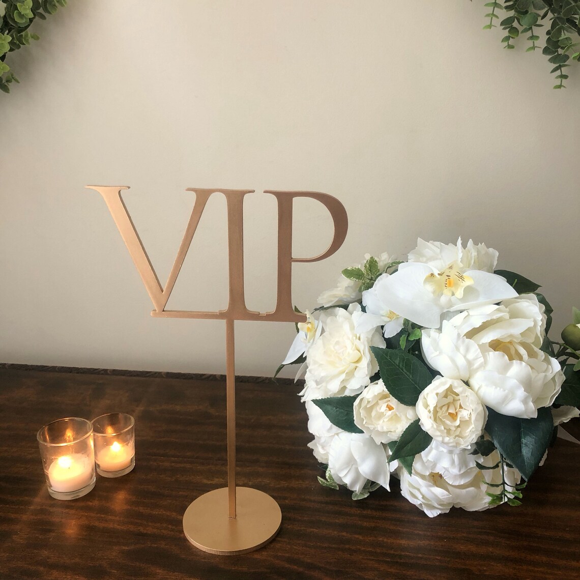 VIP Laser Cut Sign VIP Table Sign | Etsy