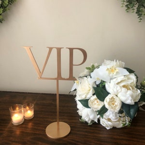 VIP Laser Cut Sign - VIP Table Sign - Etsy