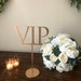 VIP Laser Cut Sign VIP Table Sign - Etsy