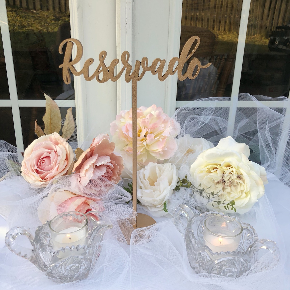 Reservado, Reserved Signs - Rotulo Para Mesa Principal - Reserved Head ...