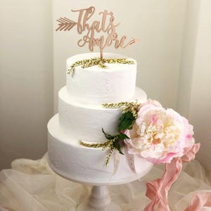 That's Amore Cake Topper - Premium Version - Italian Wedding Decor ...