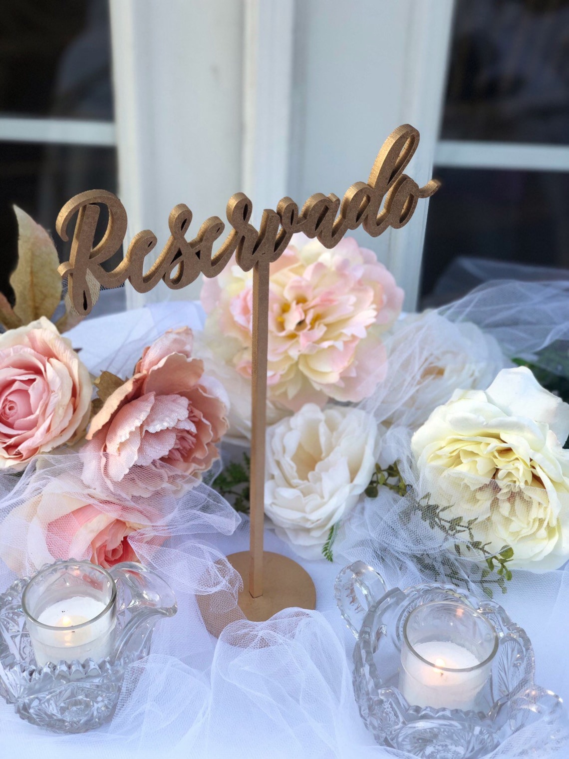 Reservado, Reserved Signs - Rotulo Para Mesa Principal - Reserved Head ...