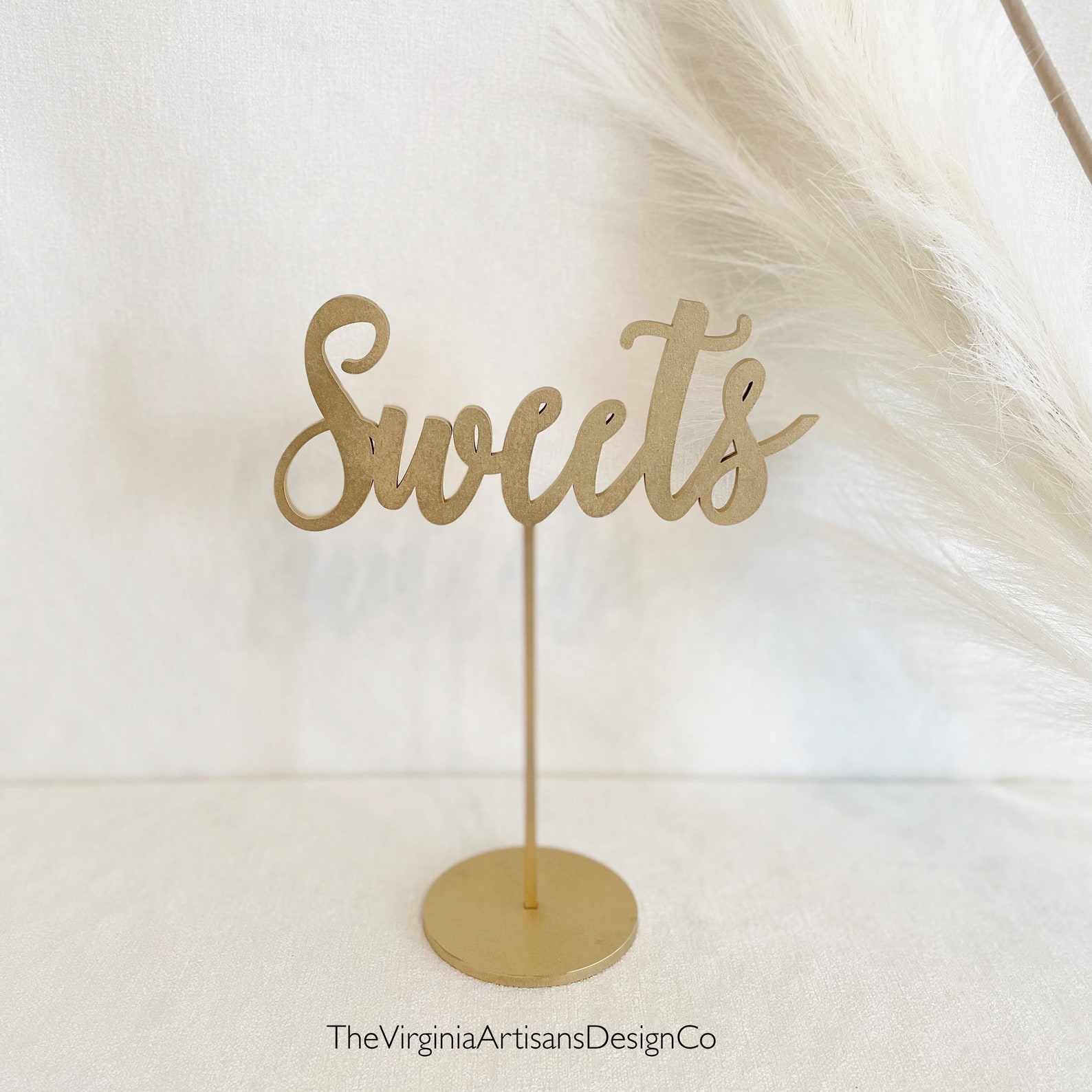 Sweets Table Sign, Laser Cut Sweets Table Sign - Etsy