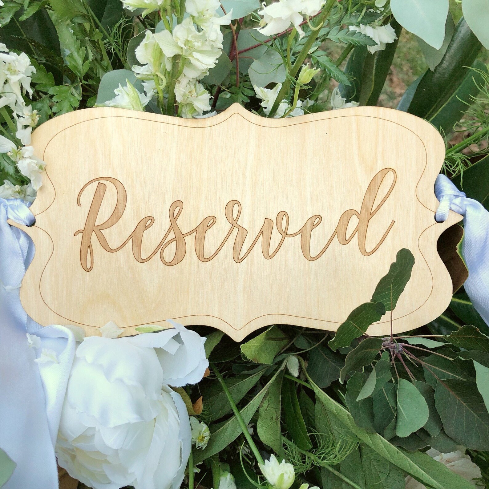 Wooden Pew Reserved Sign Pew Reserved Sign Reserved Sign - Etsy
