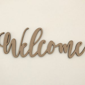 Rustic Welcome Sign - Farmhouse Decor - Rustic Home Decor - Laser Cut ...