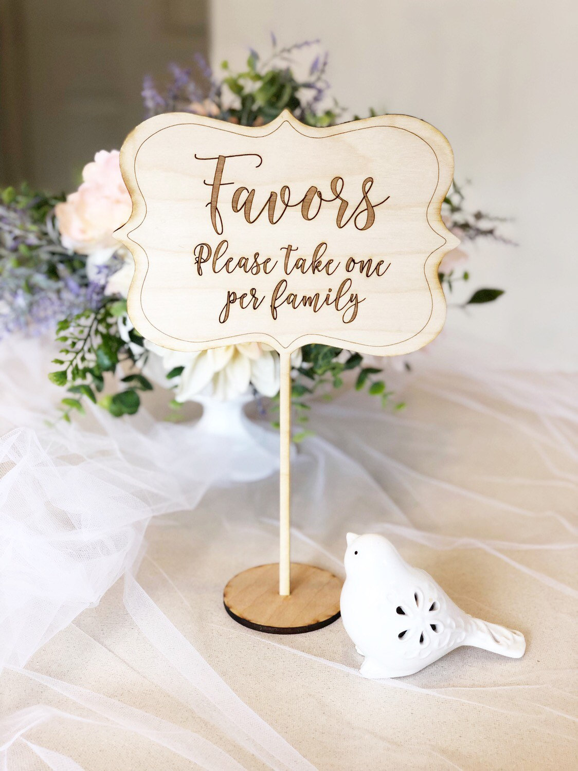 Favors Table Sign Please Take One Table Sign Rustic | Etsy