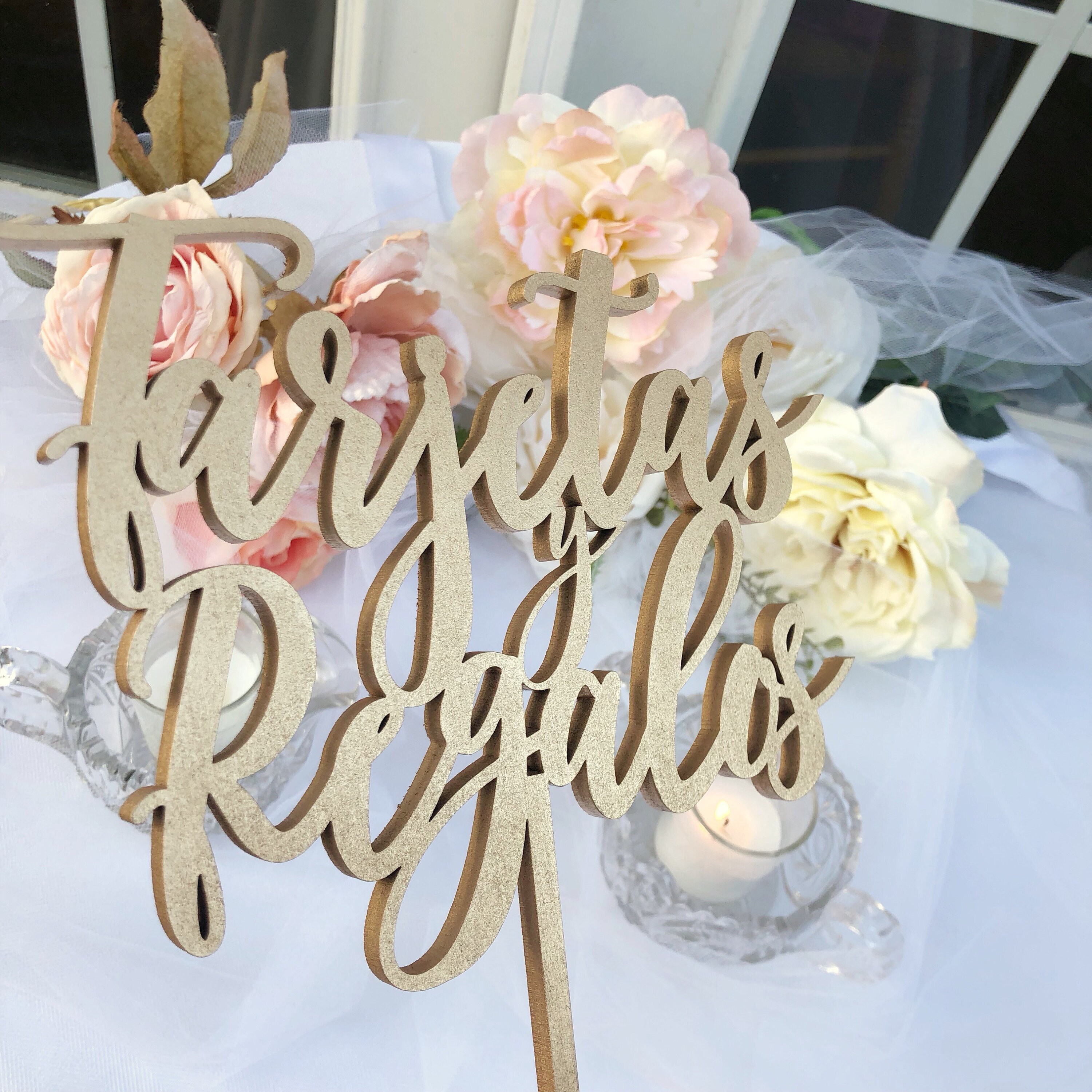 Cards Sign, Gifts and Cards Sign, Rótulos Para Boda, Laser Cut Event ...