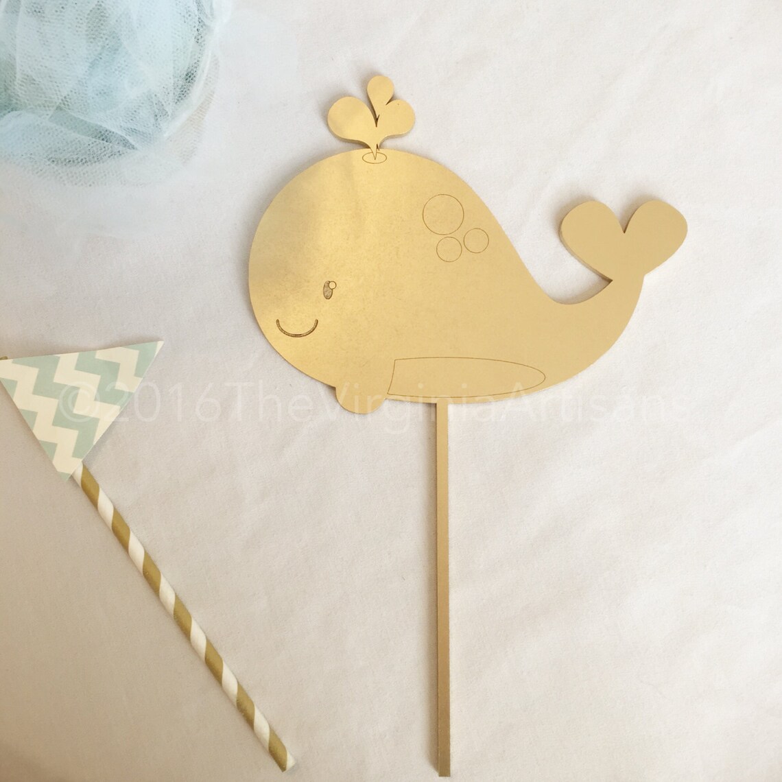 Whale Cake Topper Baby Shower Cake Topper Laser Cut Cake | Etsy