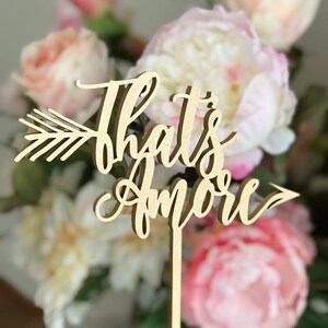 That's Amore Cake Topper - Premium Version - Italian Wedding Decor ...