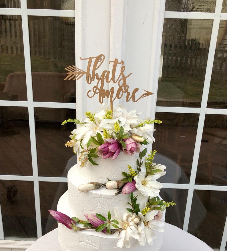 That's Amore Cake Topper Premium Version Italian | Etsy