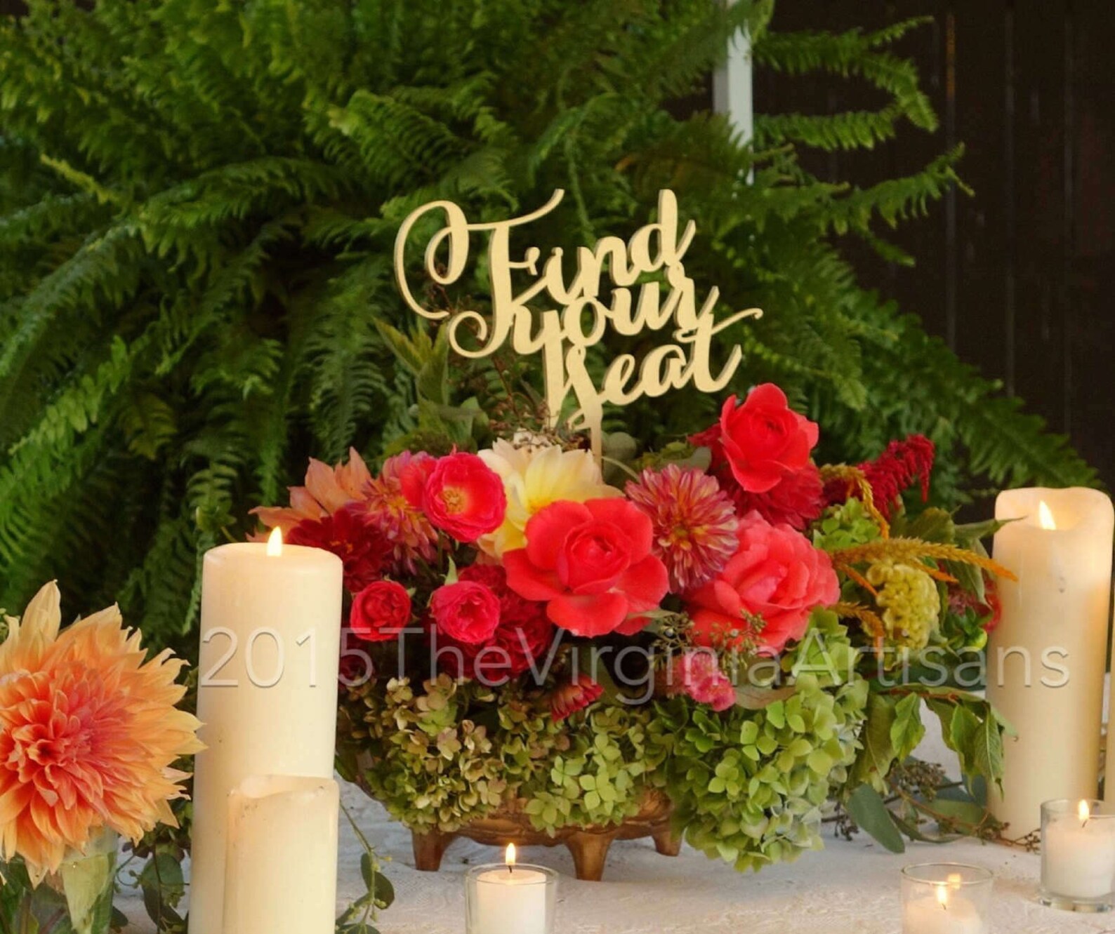 Find Your Seat Sign Laser Cut Find Your Seat Table Sign | Etsy