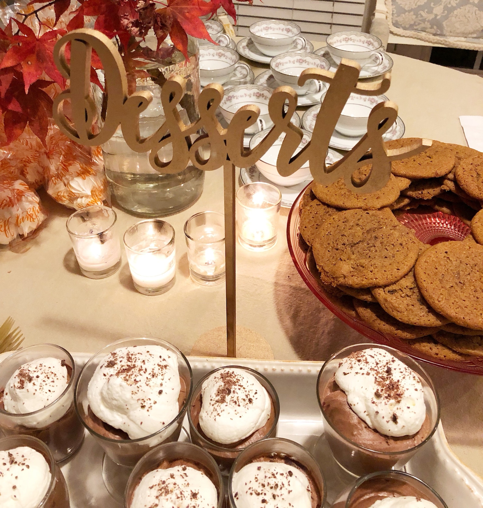 Desserts Table Sign Desserts Sign Laser Cut Desserts Sign | Etsy