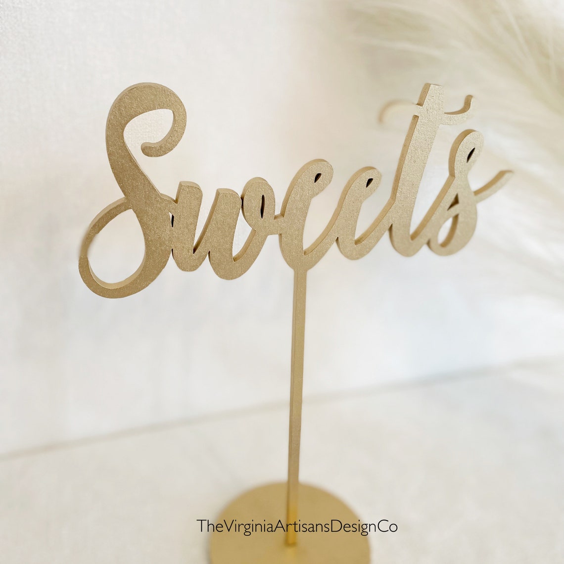 Sweets Table Sign Laser Cut Sweets Table Sign - Etsy