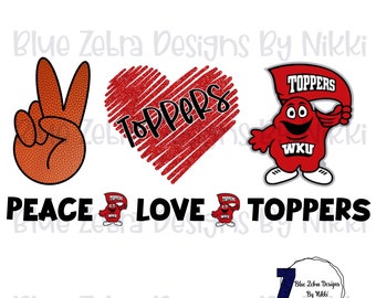 WKU Big Red Hilltoppers Svg Hilltoppers Shirt Cut File - Etsy