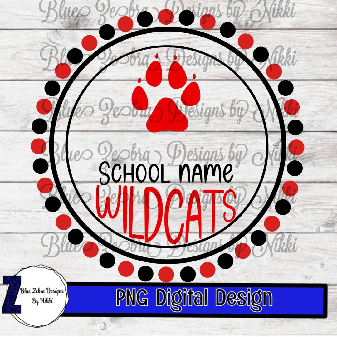 Wildcats Png, School Monogram,school Mascot, Wildcats , Teacher ...