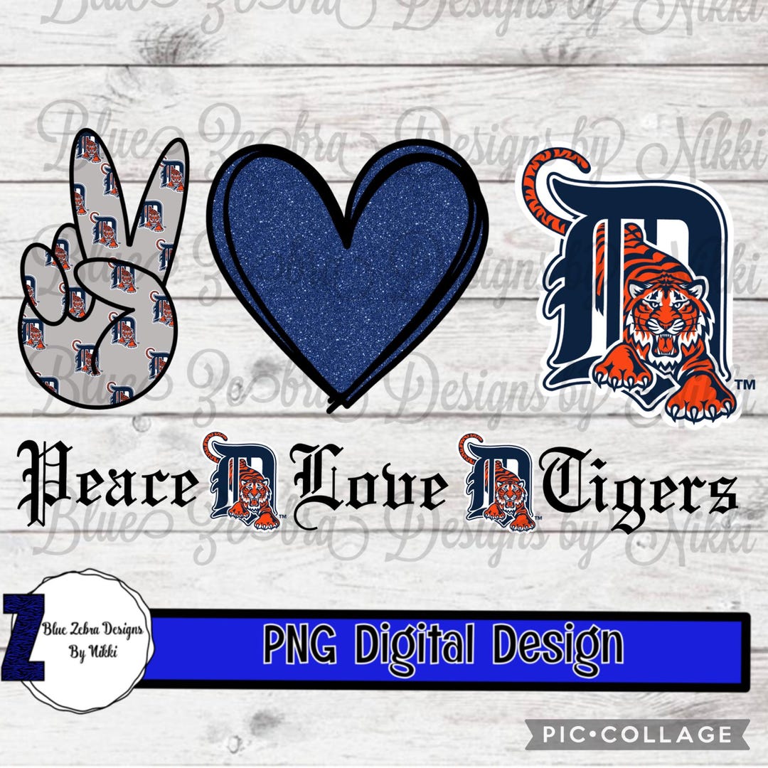 Detroit, Detroit Tigers ,peace Love Tigers , Peace Love Baseball ...