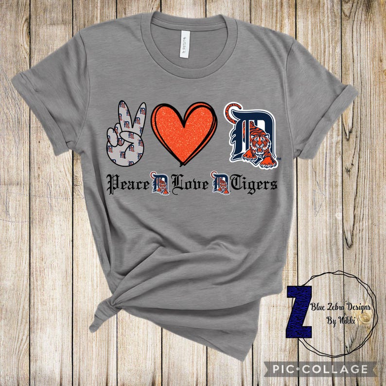 Detroit, Detroit Tigers ,peace Love Tigers , Peace Love Baseball ...