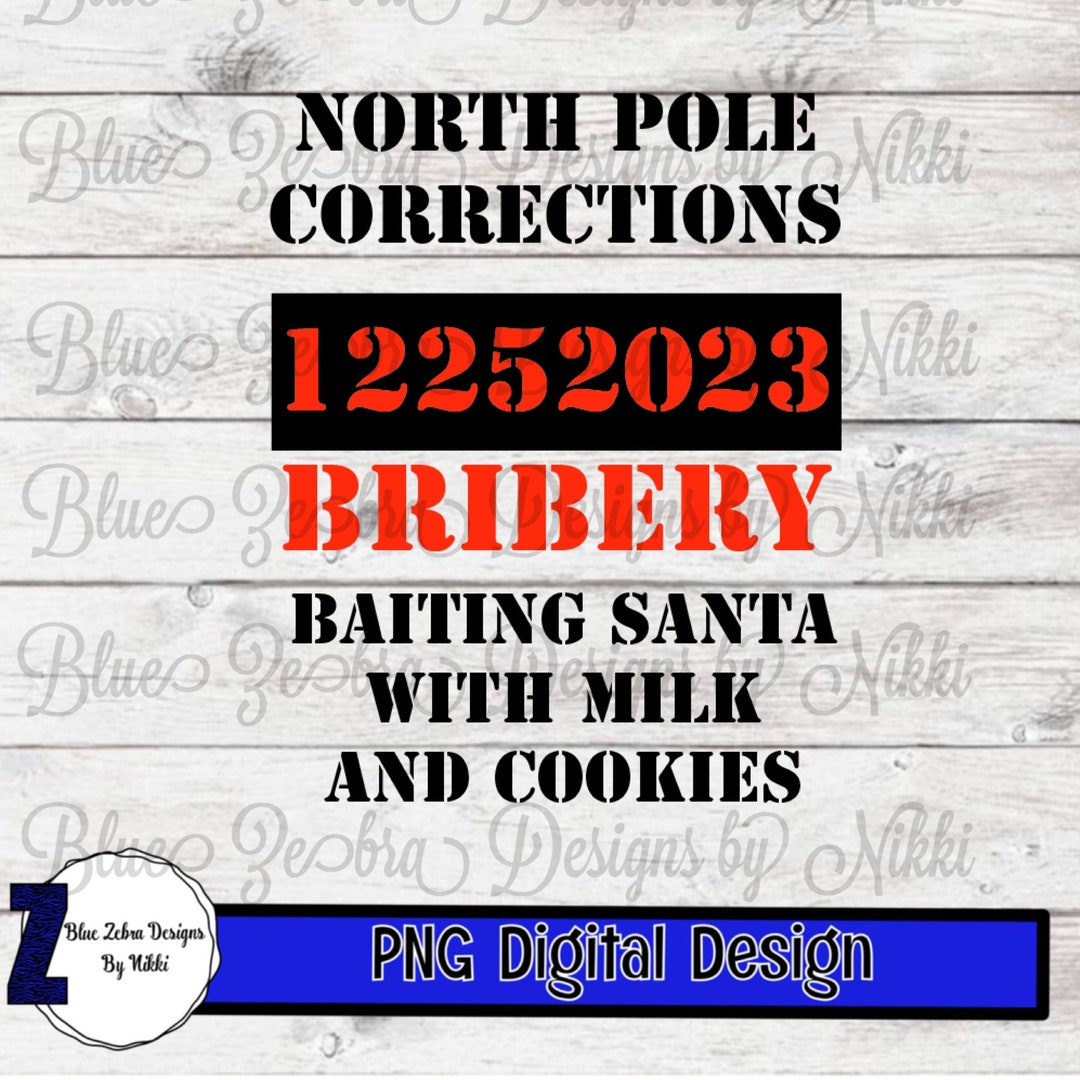 Matching Family Christmas Svg Png , North Pole Corrections, Sublimation ...