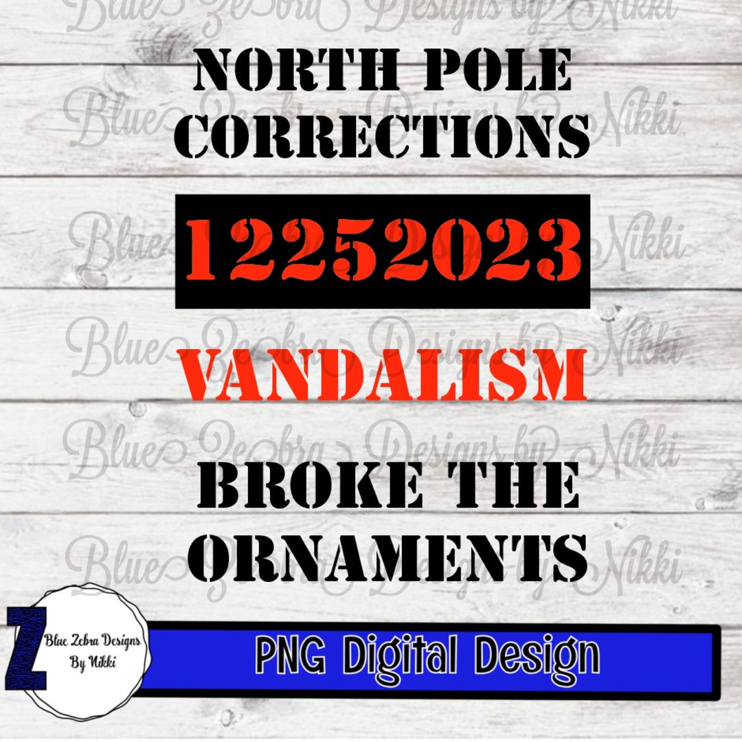 Matching Family Christmas Svg Png , North Pole Corrections, Sublimation ...