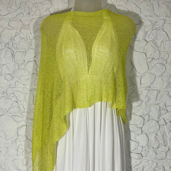Chartreuse Scarf - Etsy