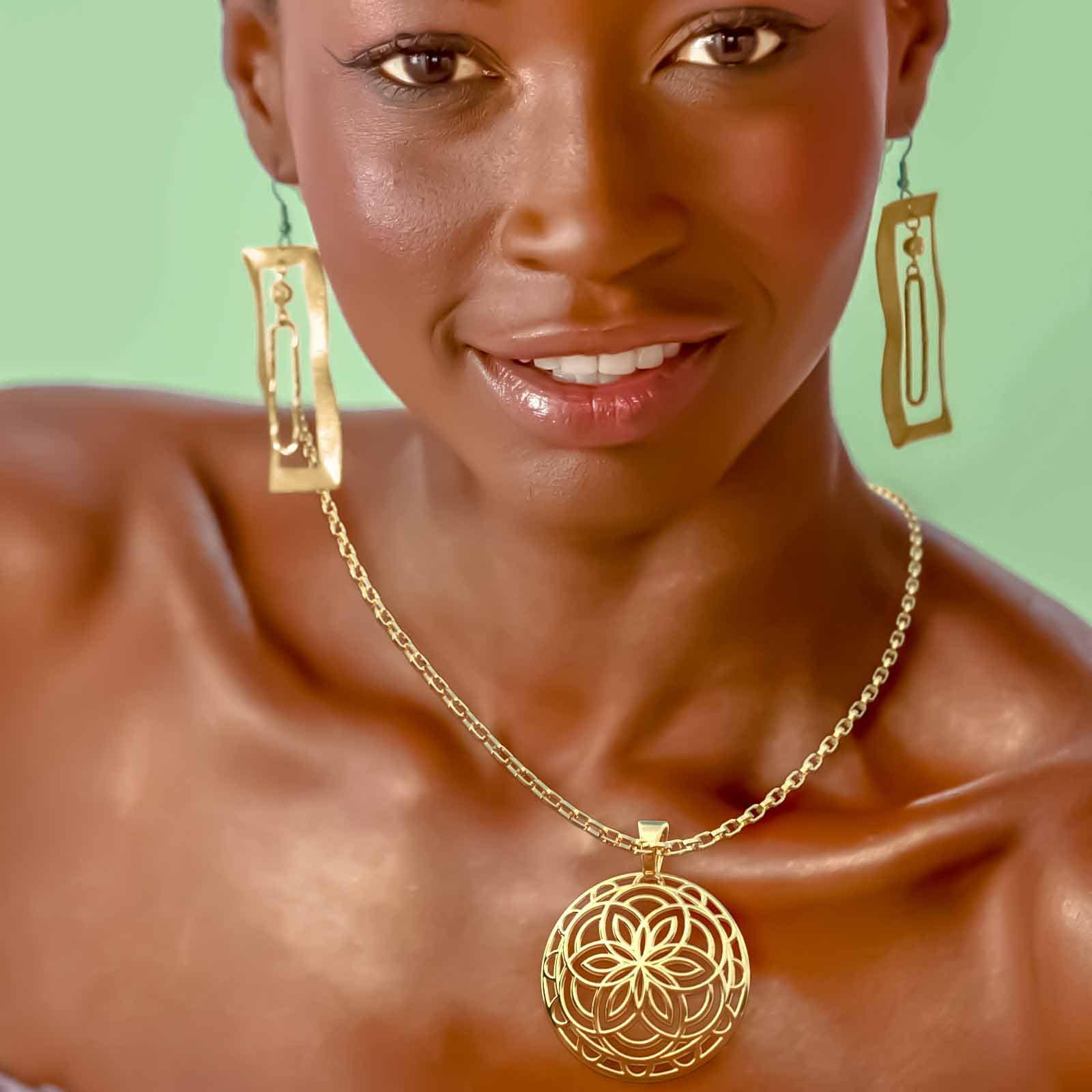 Flower of Life Sigil Charm Pendant - Etsy