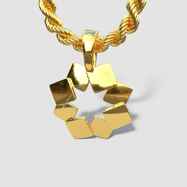 Deconstructed Khatim Sulayman Charm - Etsy