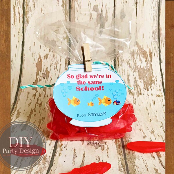 Fish Bowl Valentine - Etsy