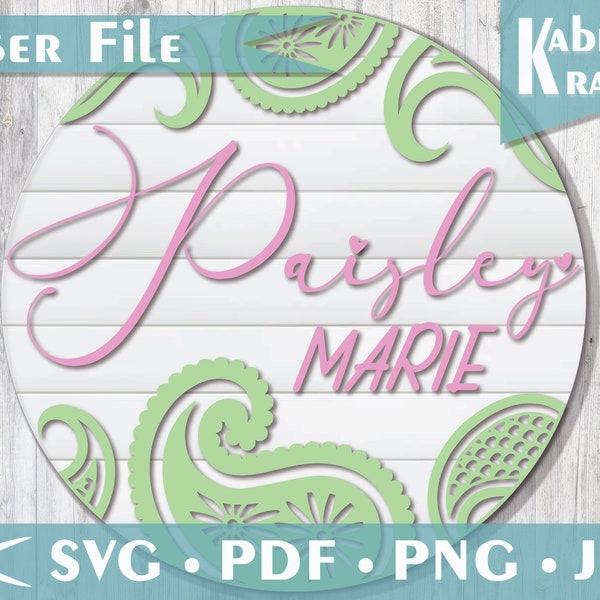 Paisley Nursery - Etsy