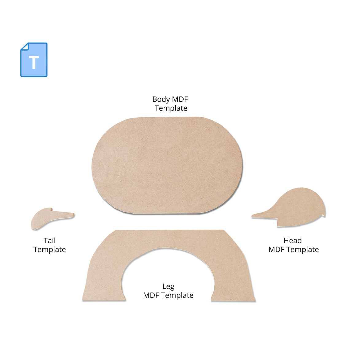 Turtle Stool MDF Template & Digital Plan - Etsy