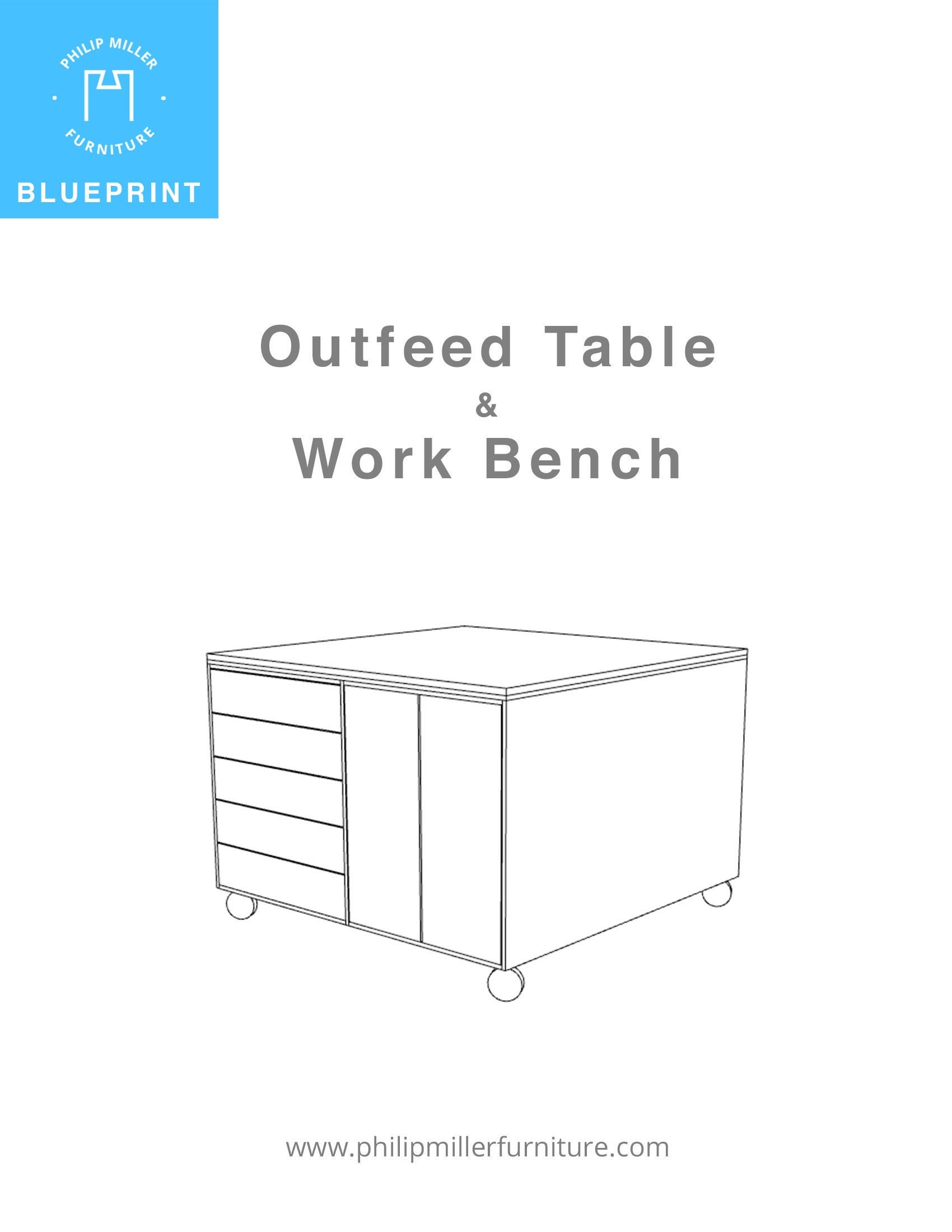 Build Instructions for a Custom Outfeed Table and Workbench - Etsy