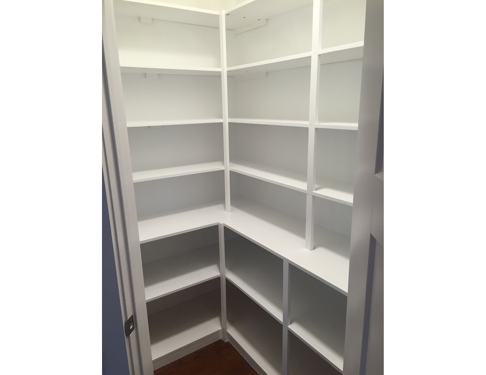 Building Instructions and Plan for a Walk-in Corner Pantry - Etsy