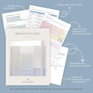 Build Instructions for a Corner Bedroom Closet - Etsy