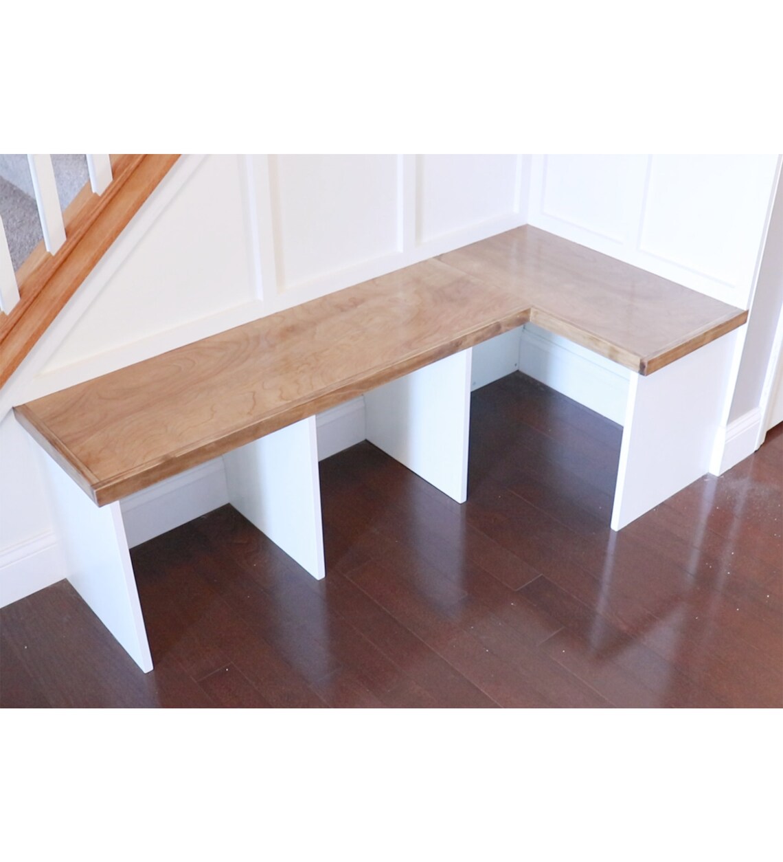 Shaker Corner Mudroom Built in Wood Working Project Plan and - Etsy