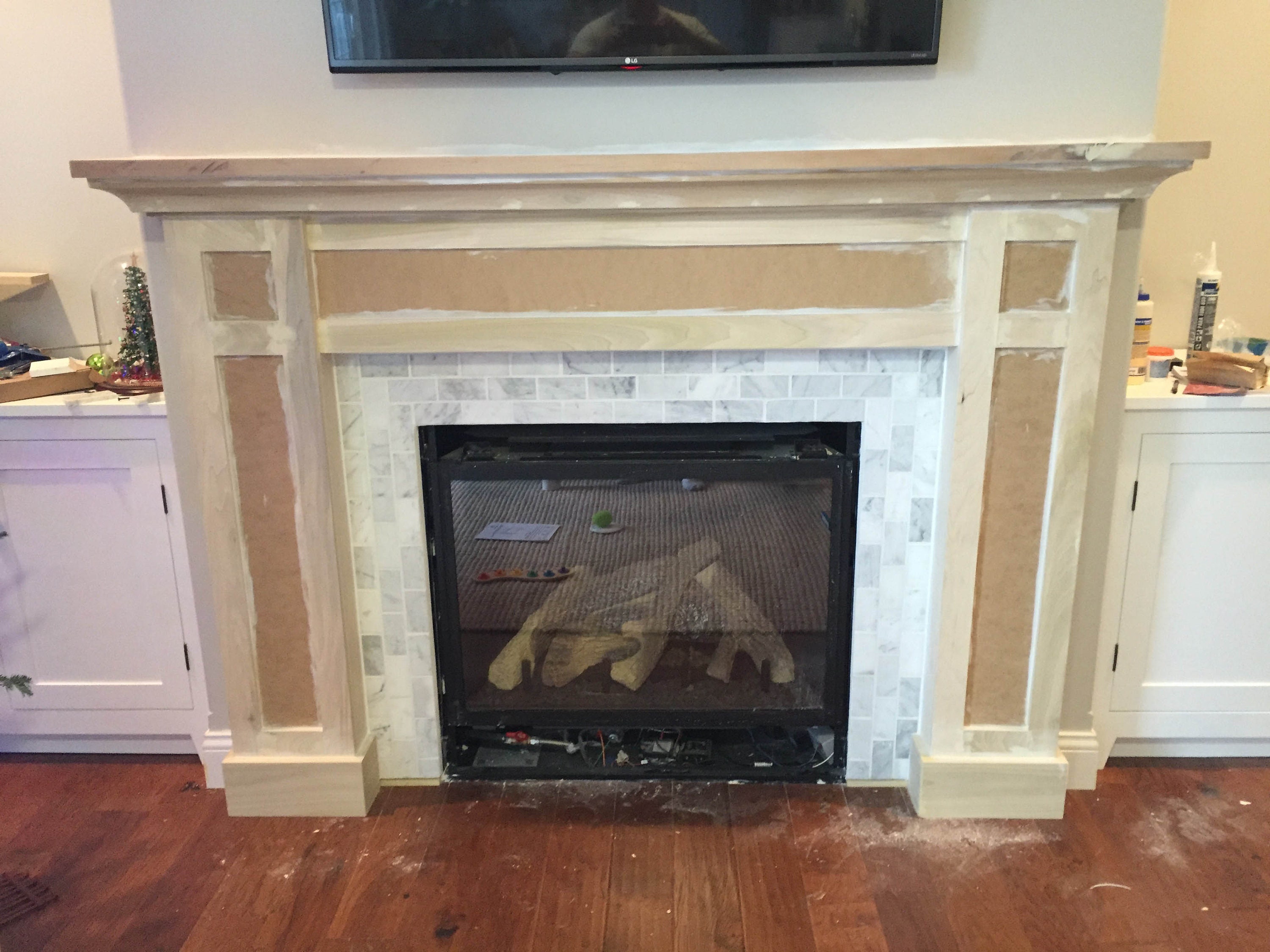 Build Blueprints for a Shaker Style Fireplace with 3D Model | Etsy