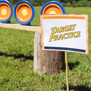 INSTANT DOWNLOAD Printable Signs 3 Designs 8x10 Dart Refill Station ...