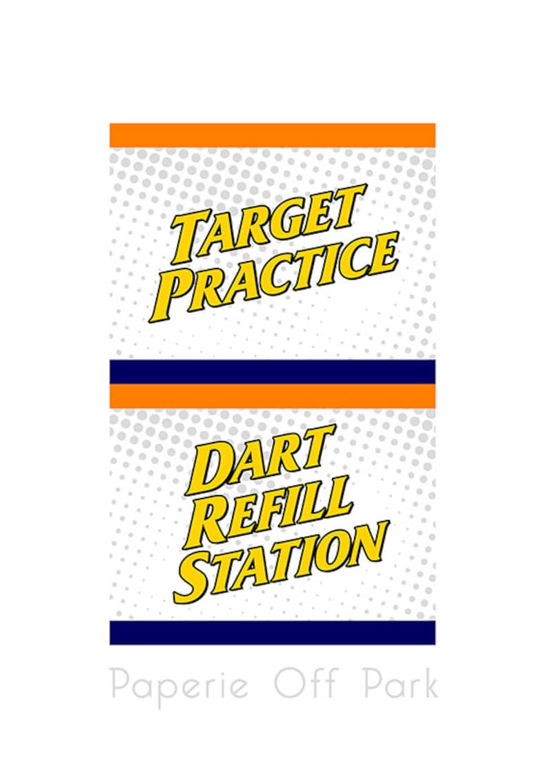 INSTANT DOWNLOAD Printable Signs 3 Designs 8x10 Dart - Etsy