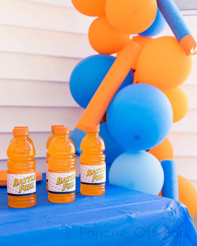 INSTANT DOWNLOAD Printable Gatorade Labels 2.5x9.75 - Etsy