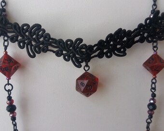 Dice necklace | Etsy