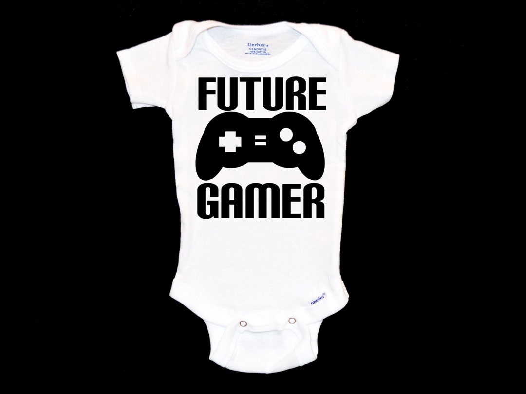 Future Gamer Onesie® Video Game Baby Onsie®, Toddler Gaming T-shirt ...