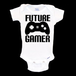 Future Gamer Onesie® - Video Game Baby Onesie®, Toddler Gaming T-shirt ...