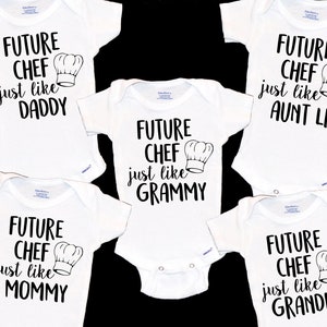 Future Chef Just Like Nana Onesie®. Cook Baby Onsie®. New Grandmother ...
